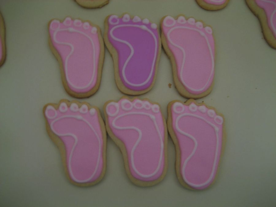 Baby Feet Cookies - CakeCentral.com