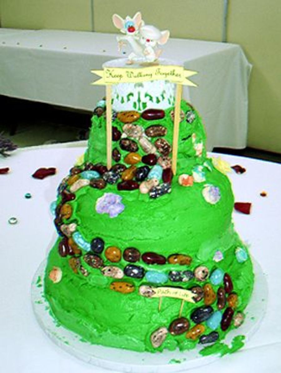 "path Of Life" 10Th Anniversary Cake - CakeCentral.com