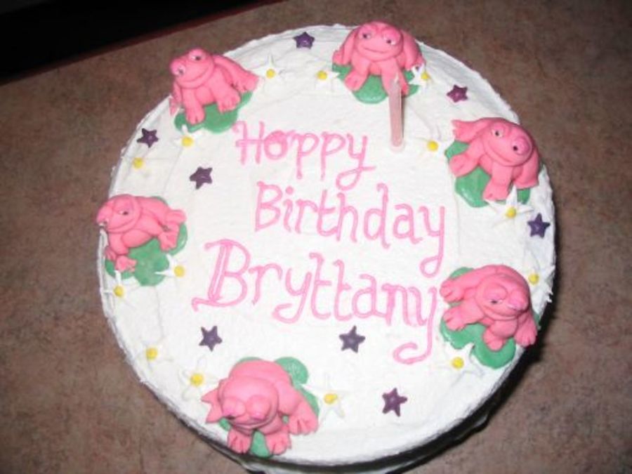 Pink Frogs - CakeCentral.com