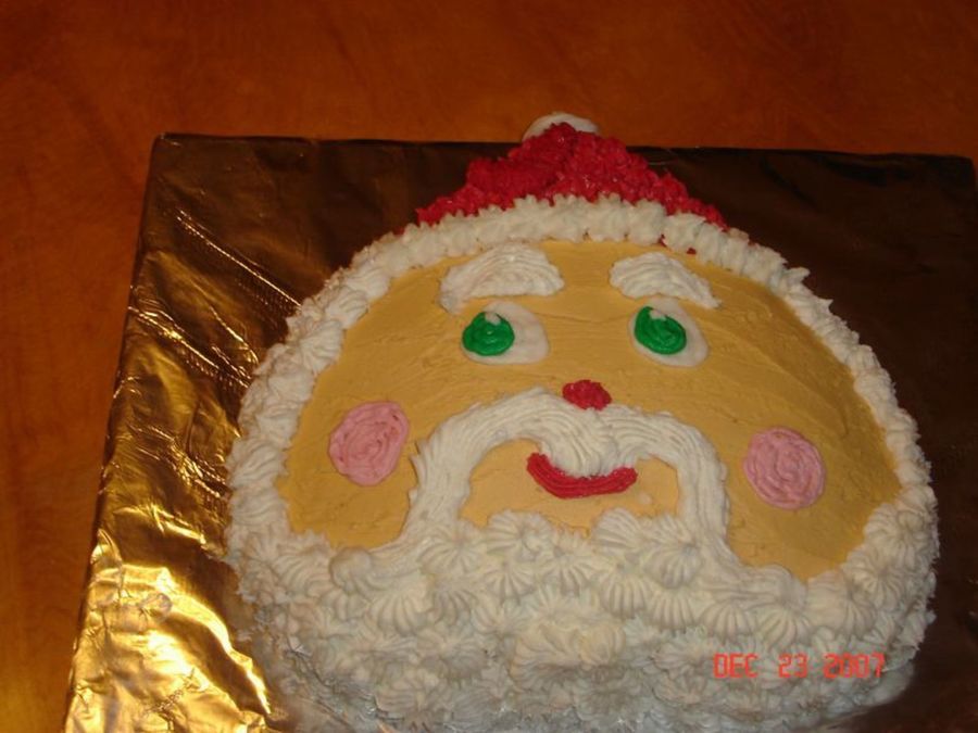 Heart Santa - CakeCentral.com