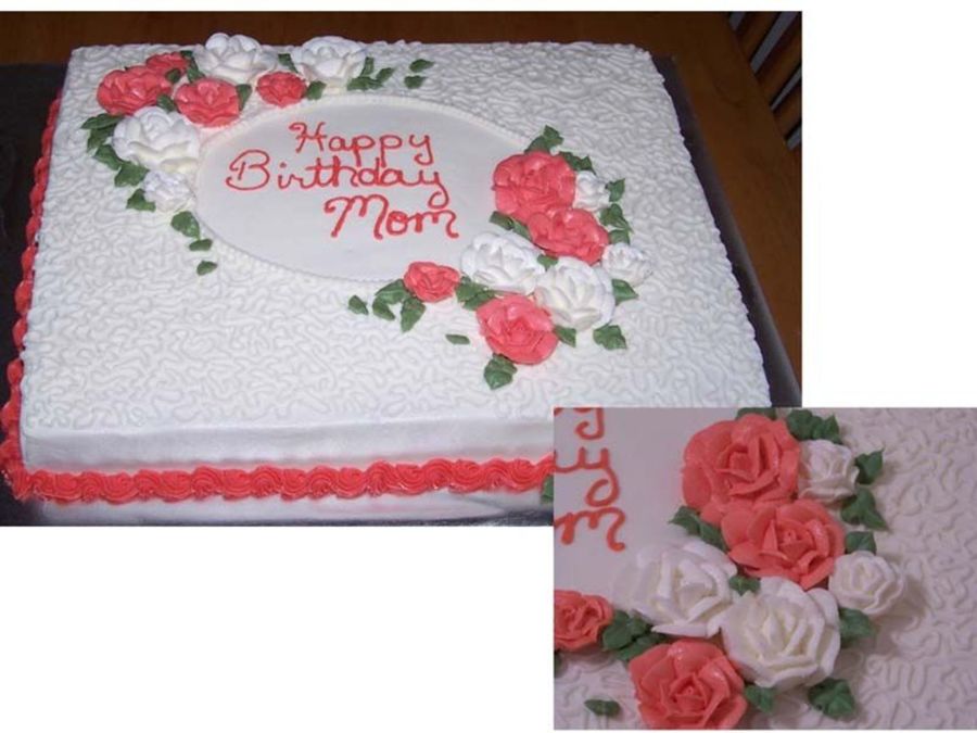 1/2 Sheet Cake - CakeCentral.com