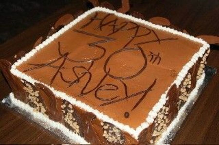 30Th Birthday Cake - CakeCentral.com