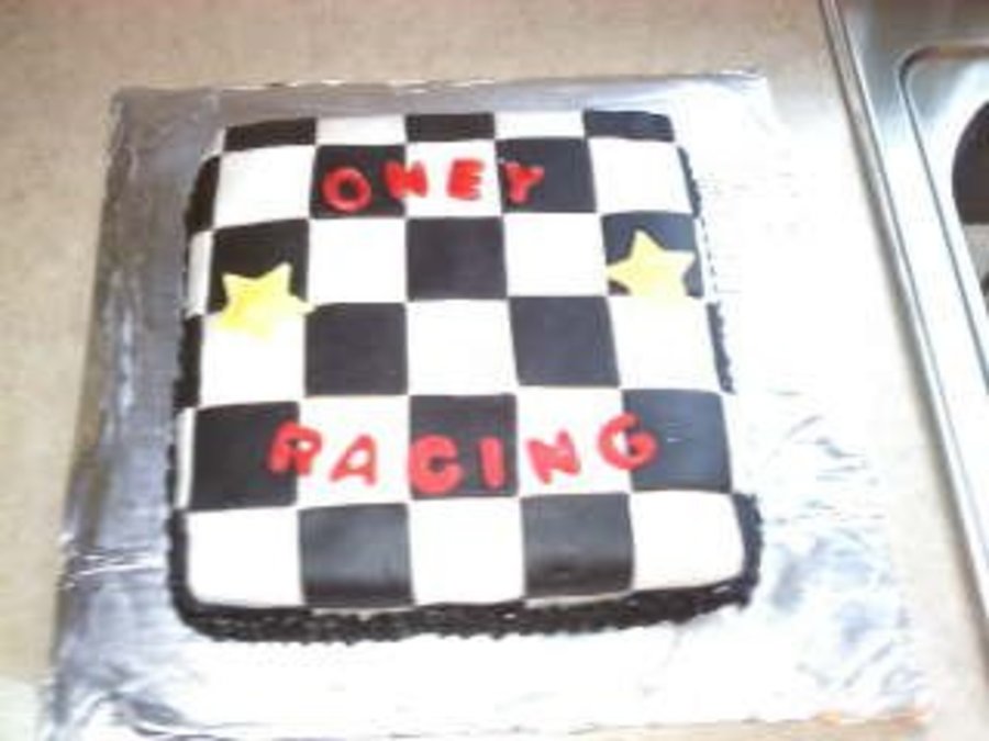 Checker Cake - CakeCentral.com