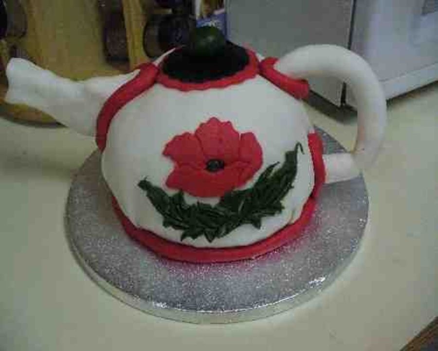 Teapot Cake - CakeCentral.com