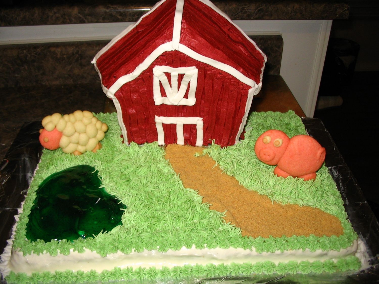 Barn Cake - CakeCentral.com