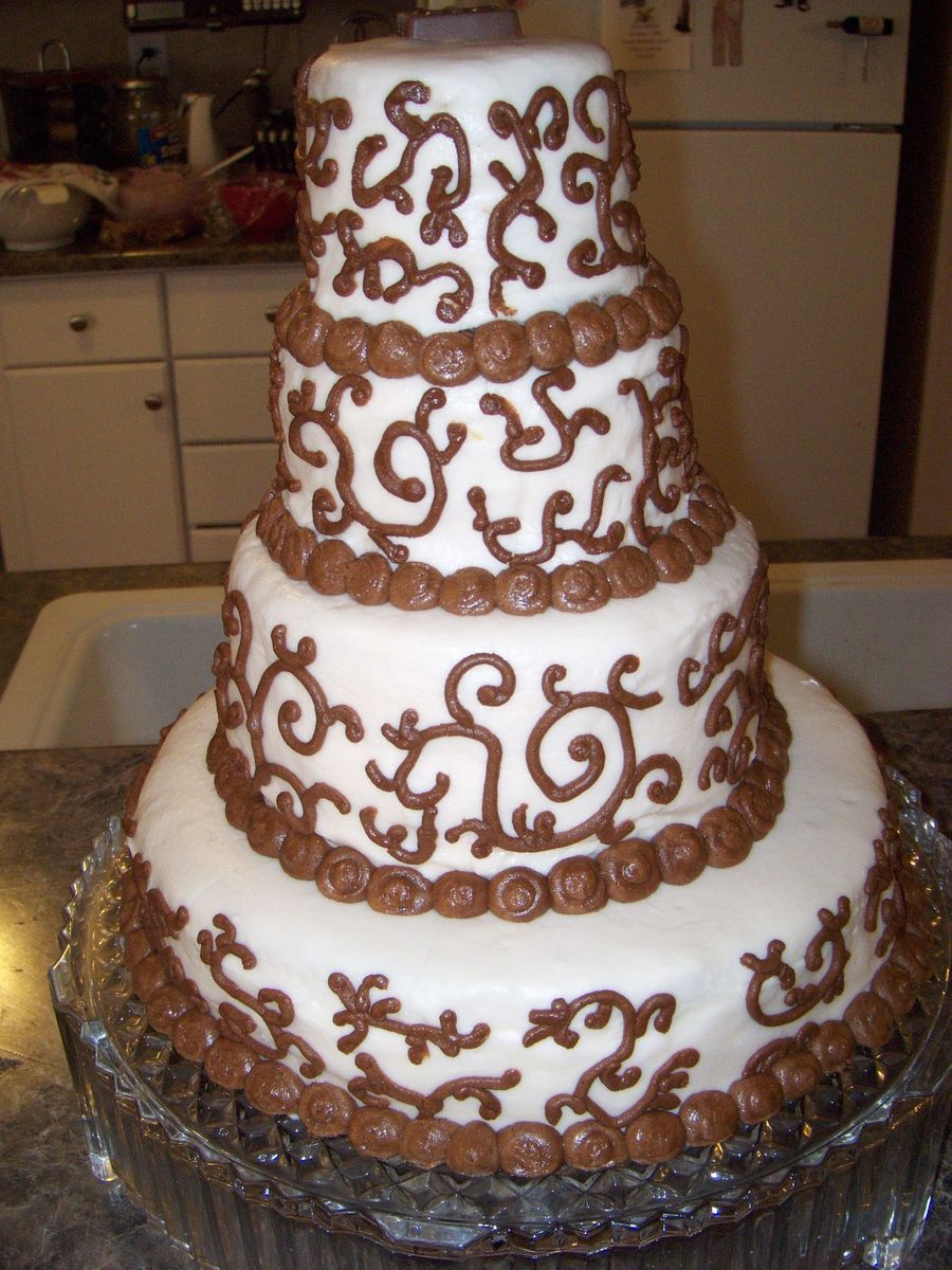 4 Tier Cake - CakeCentral.com