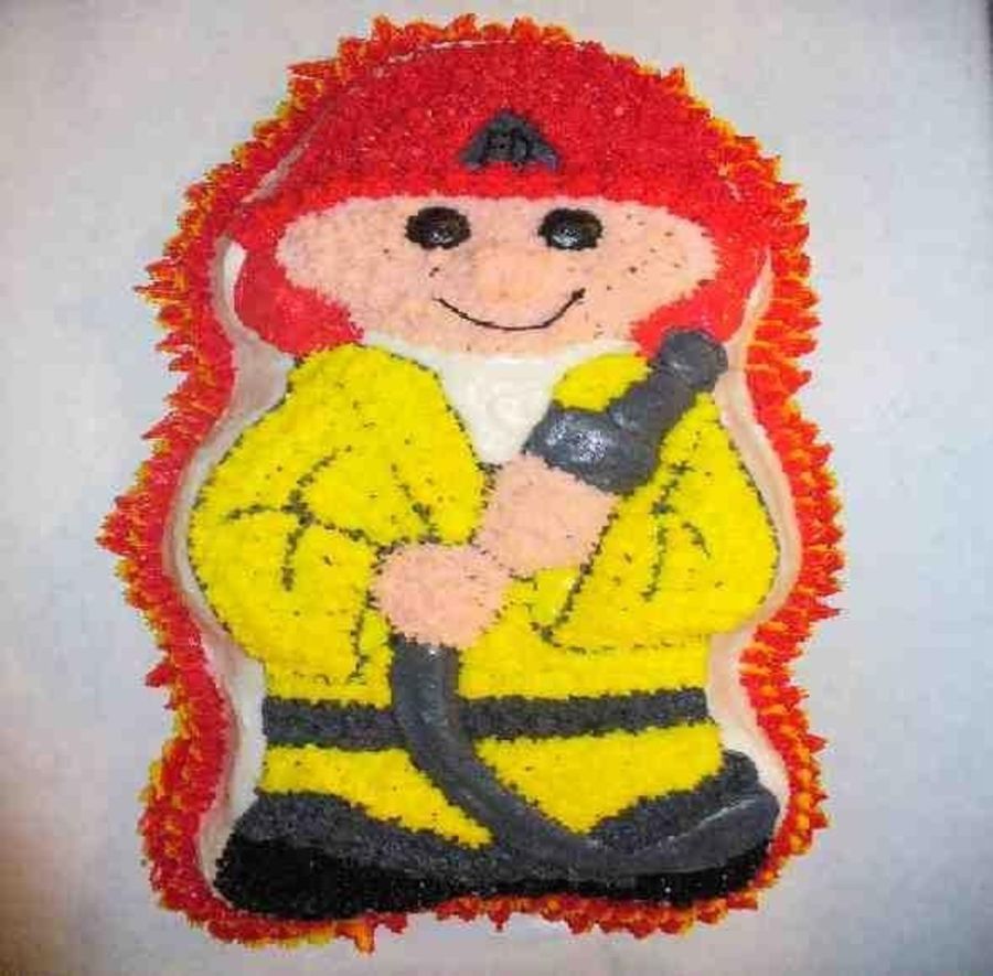 Fireman Cake - CakeCentral.com