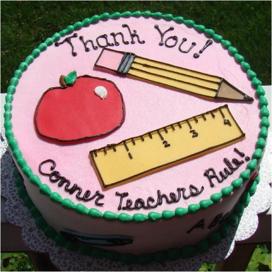 Teacher Appreciation Cake - CakeCentral.com