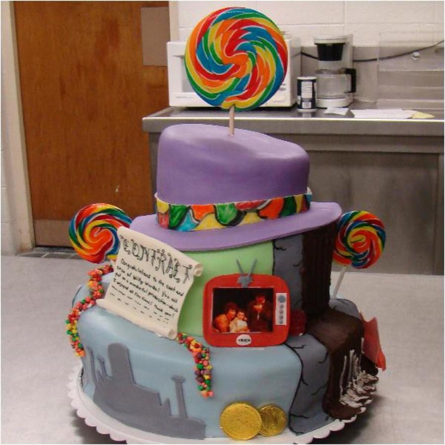 Willy Wonka Cake - CakeCentral.com