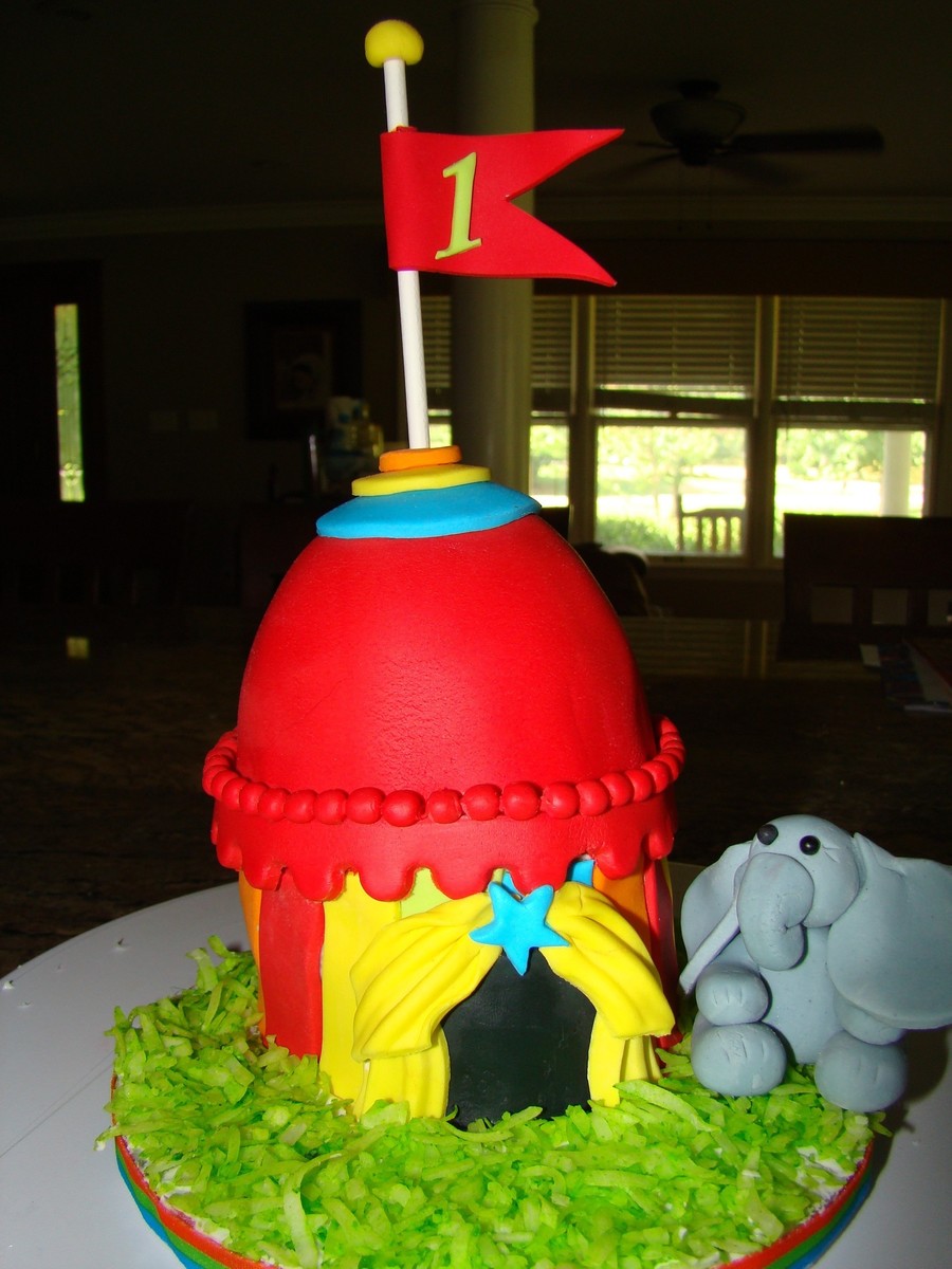 Carnival Cake - CakeCentral.com