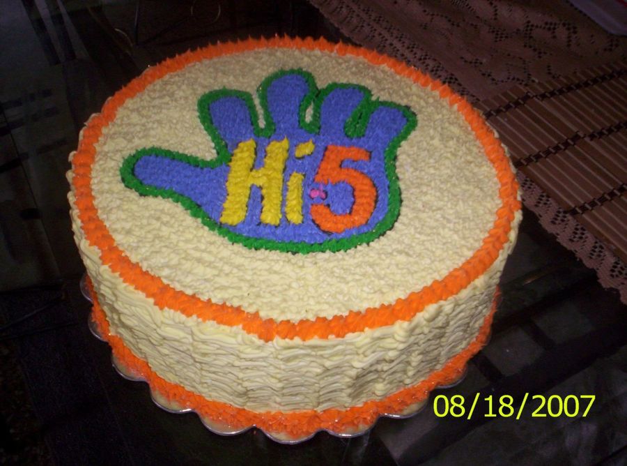 Hi-5 Birthday Cake - CakeCentral.com