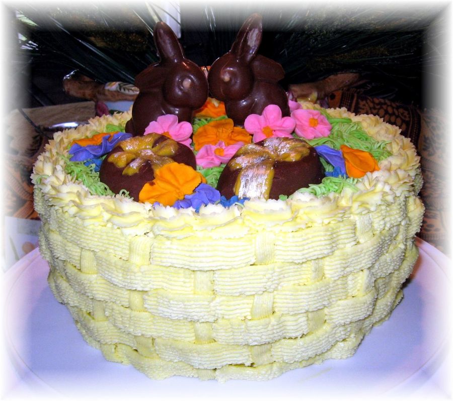 Easter Basket - CakeCentral.com