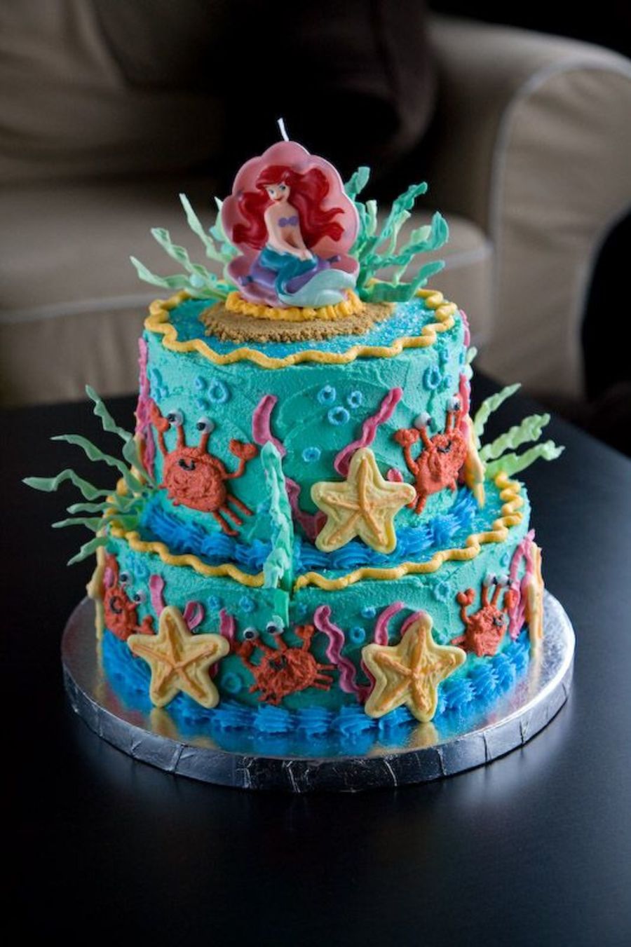 Little Mermaid Cake - CakeCentral.com