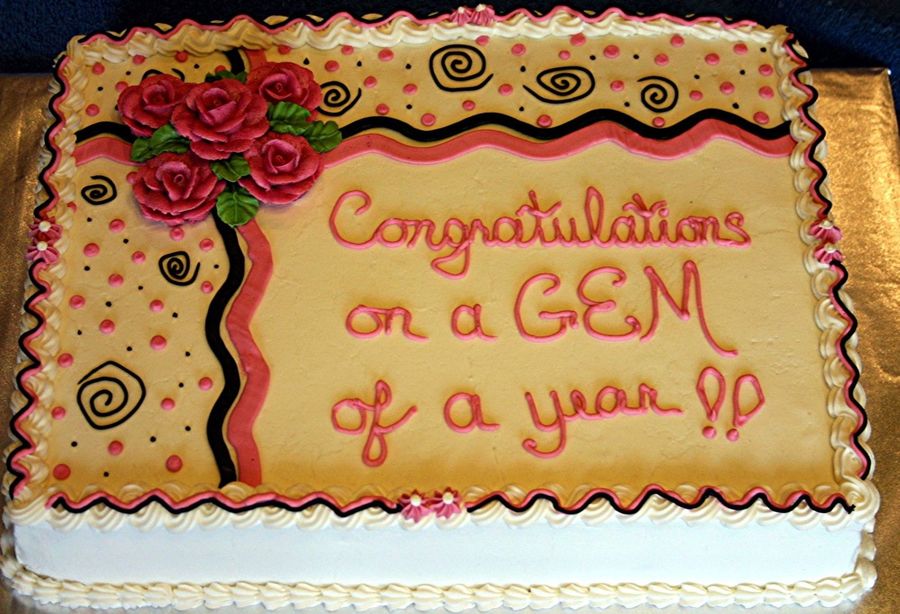 First Sheet Cake - CakeCentral.com