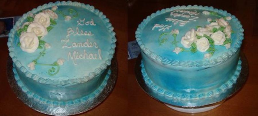 Boy's Baptism - CakeCentral.com