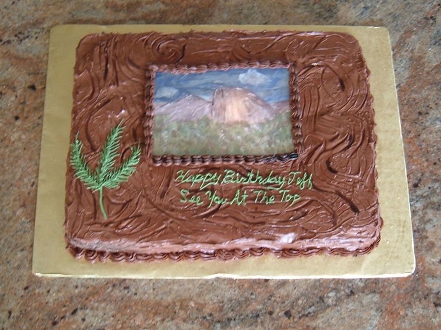 Half Dome Cake - CakeCentral.com