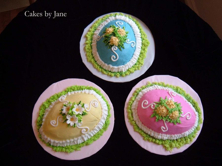 Easter Egg Cake - CakeCentral.com