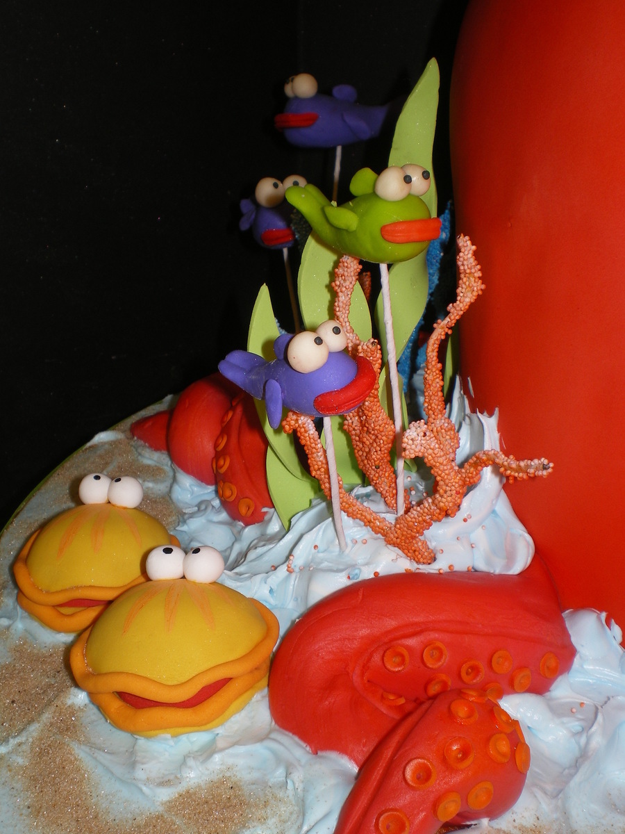 3D Octopus - CakeCentral.com