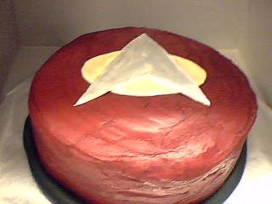 Star Trek Cake - CakeCentral.com