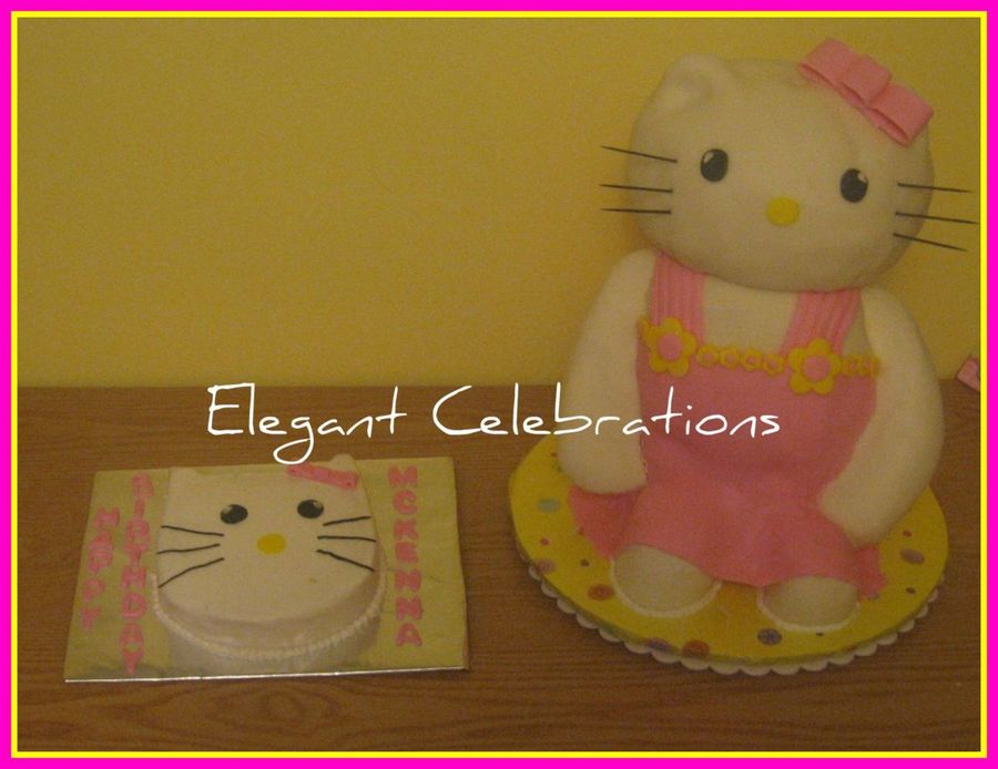 Hello Kitty And Smash Cakes - CakeCentral.com
