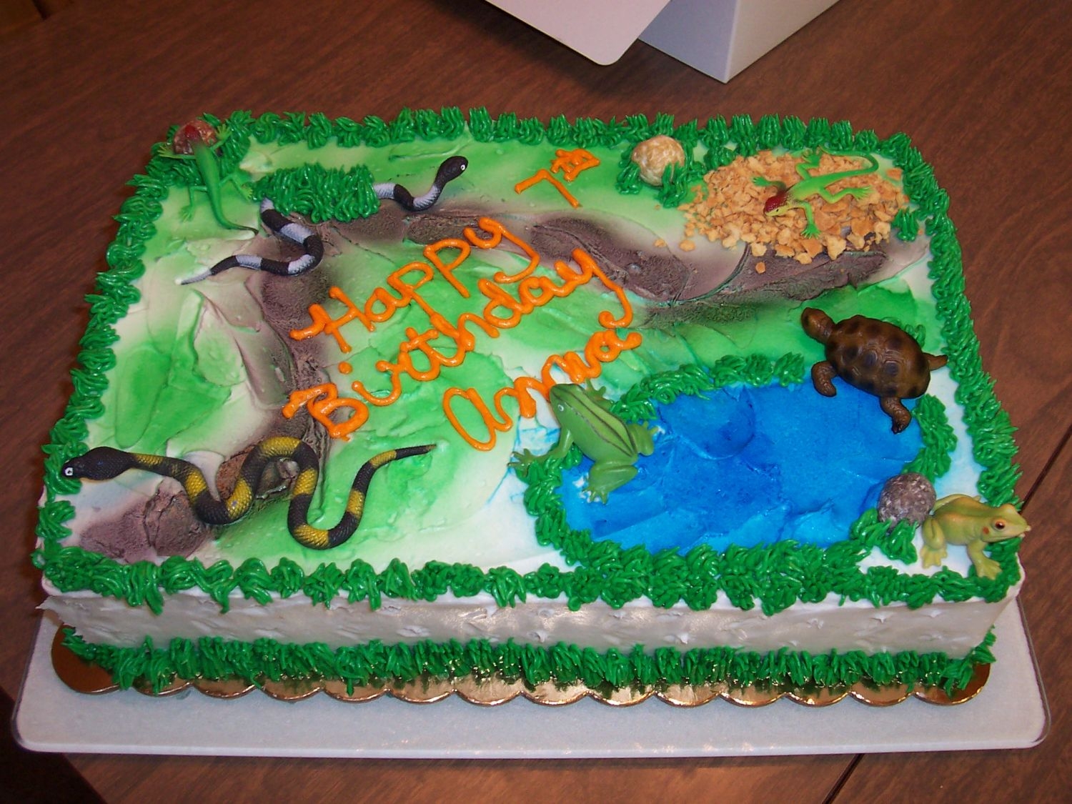 Lizards And Snakes - CakeCentral.com