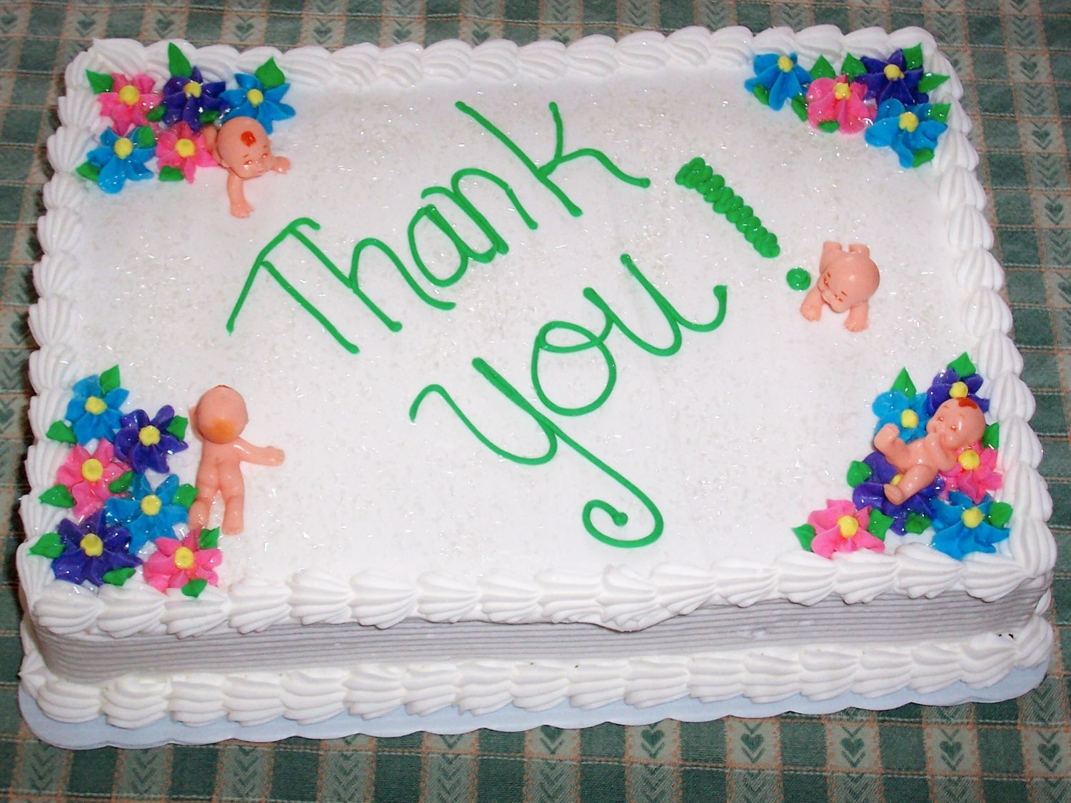 Thank You Cake - CakeCentral.com