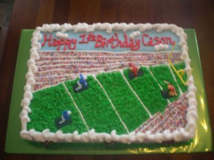 Football 1St Birthday Cake - CakeCentral.com