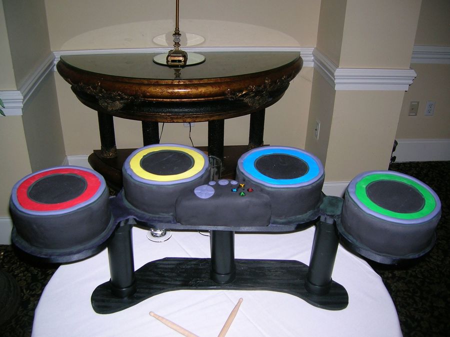 Rock Band Drums - CakeCentral.com