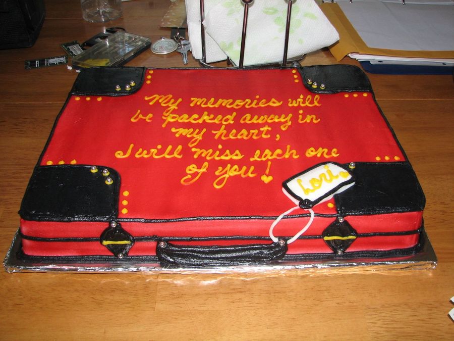 Goodbye Cake - CakeCentral.com