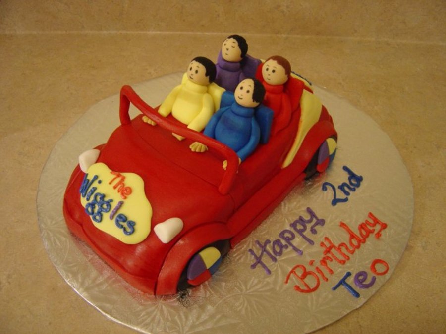 Wiggles "the Big Red Car" - CakeCentral.com