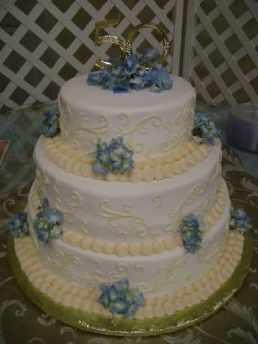 50Th Anniversary - CakeCentral.com