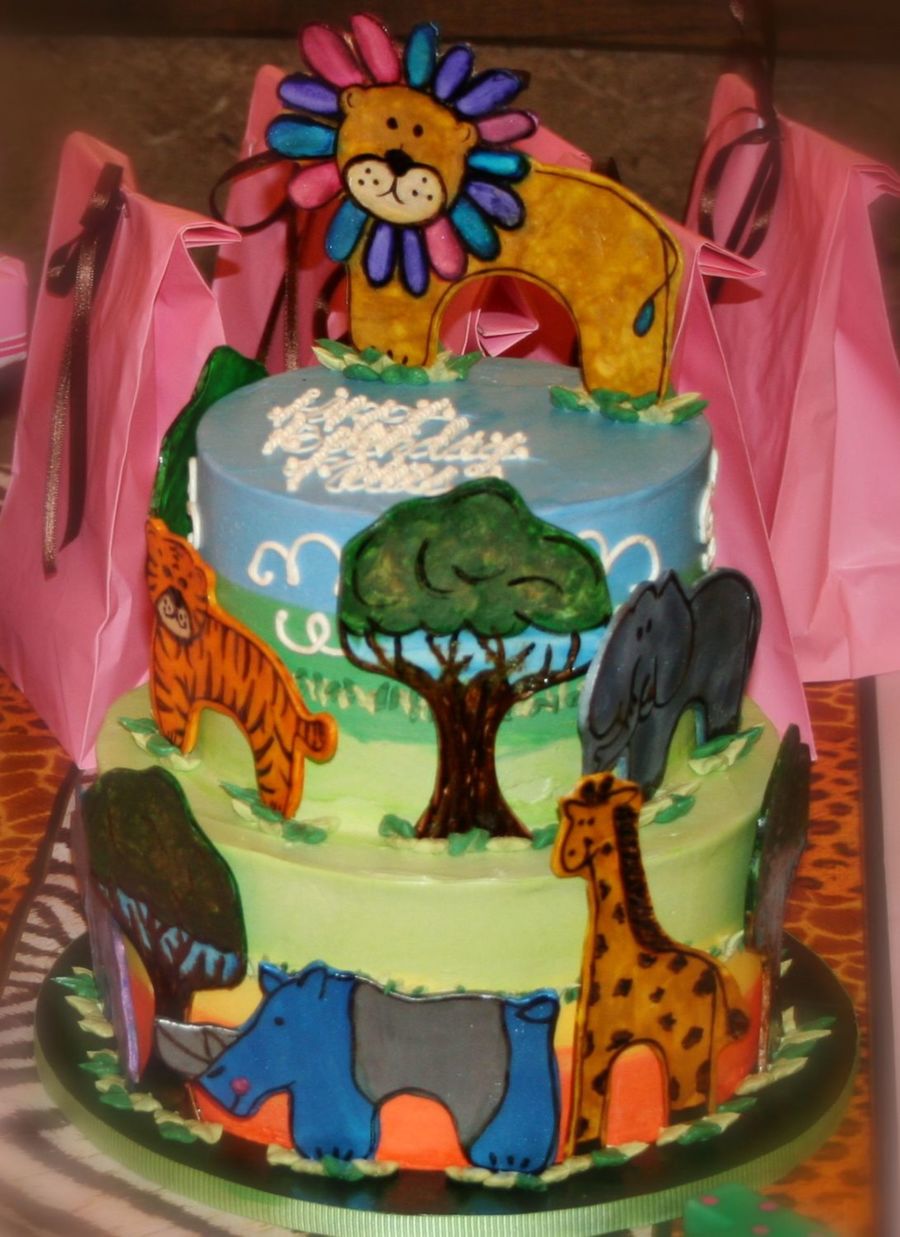 Zoo Cake - CakeCentral.com