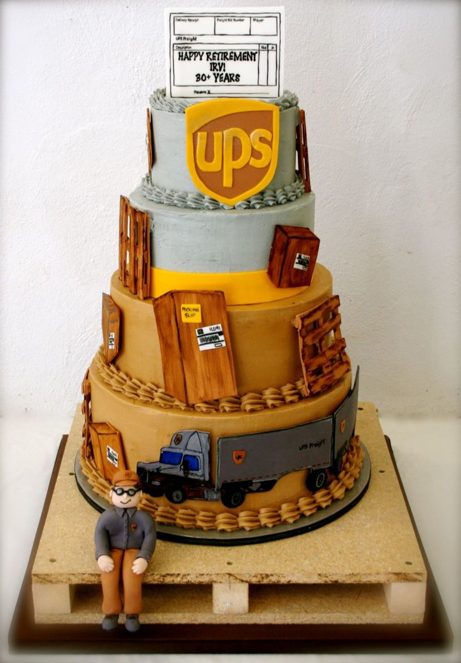 Ups Retirement - CakeCentral.com
