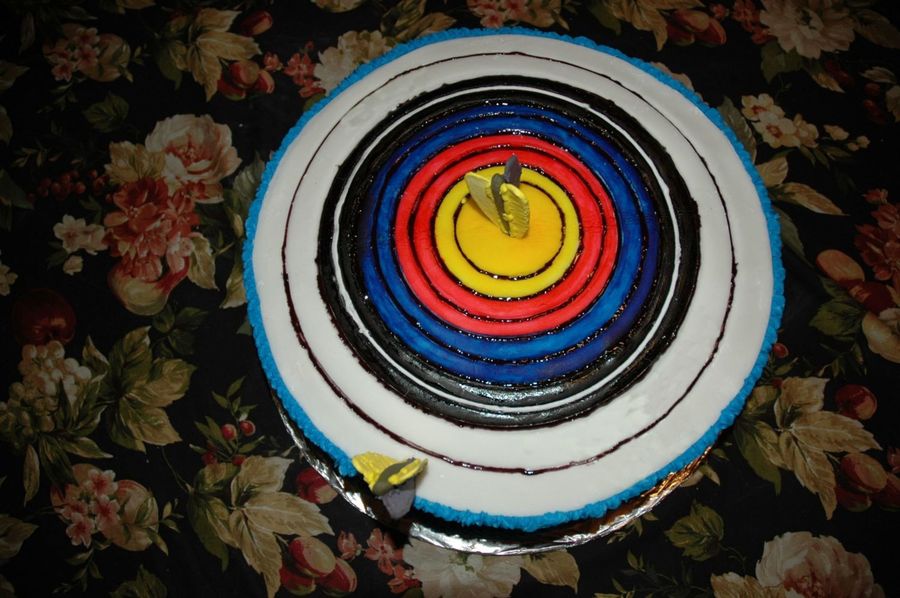 Bow & Arrow Target - CakeCentral.com