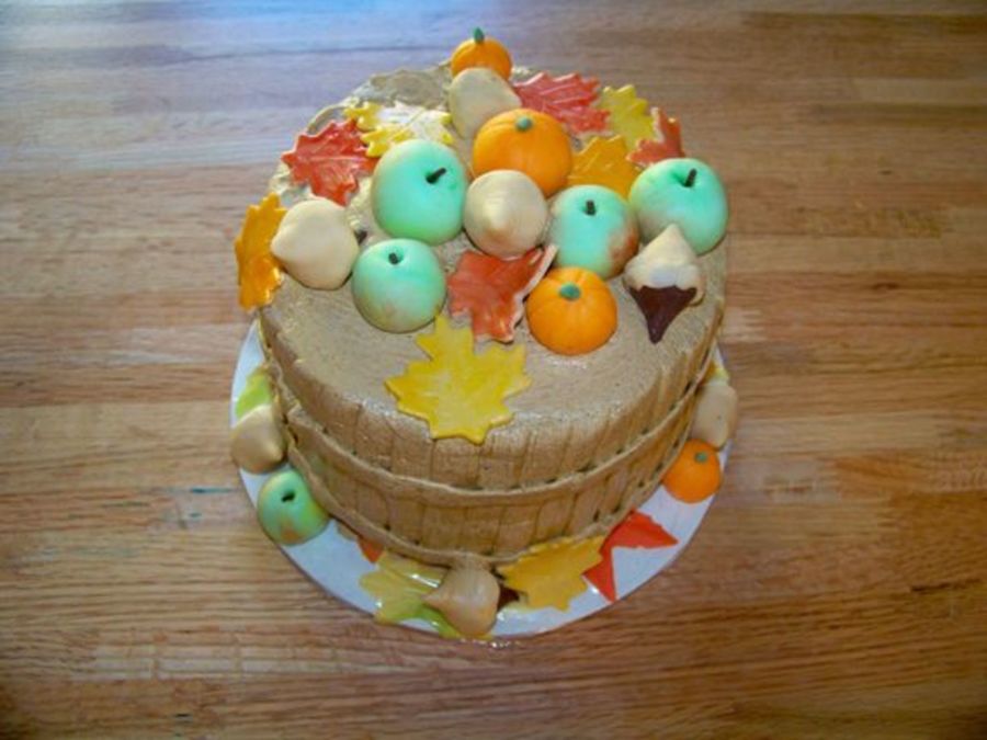 Harvest Anniversary Cake - CakeCentral.com