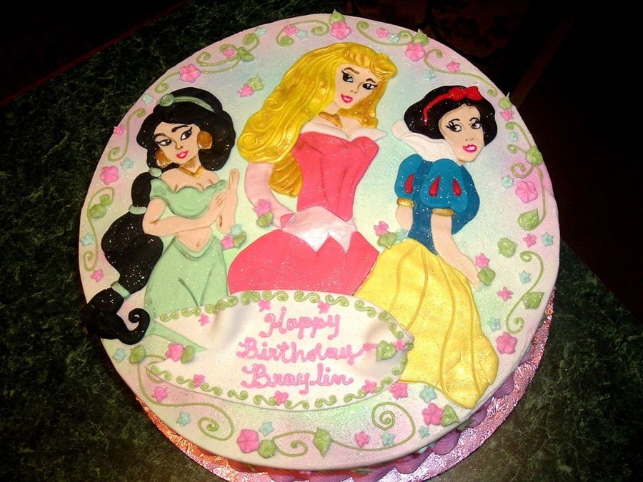 Three Princesses - CakeCentral.com