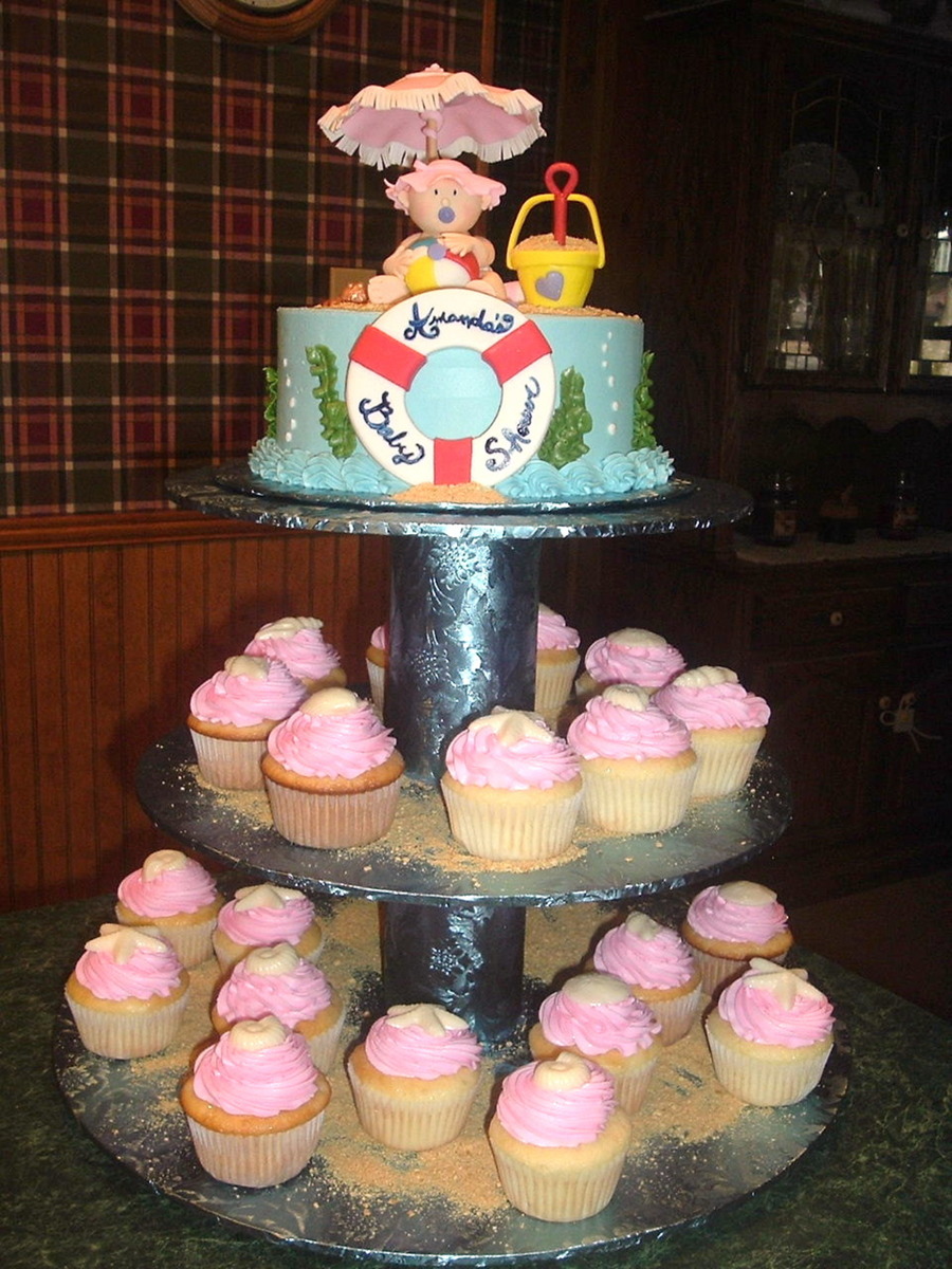 Beach Theme Baby Shower - CakeCentral.com