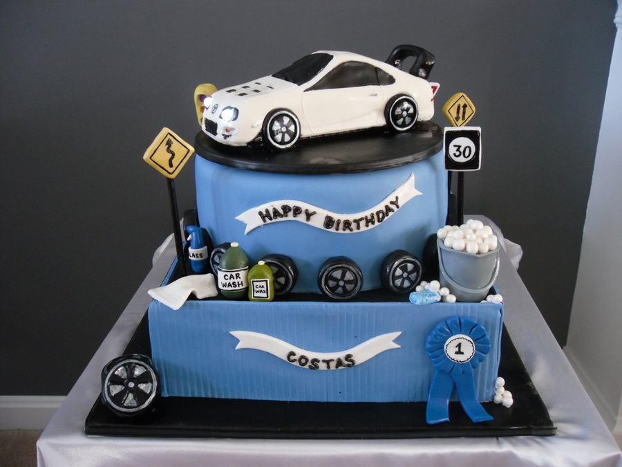 Toyota Supra - CakeCentral.com