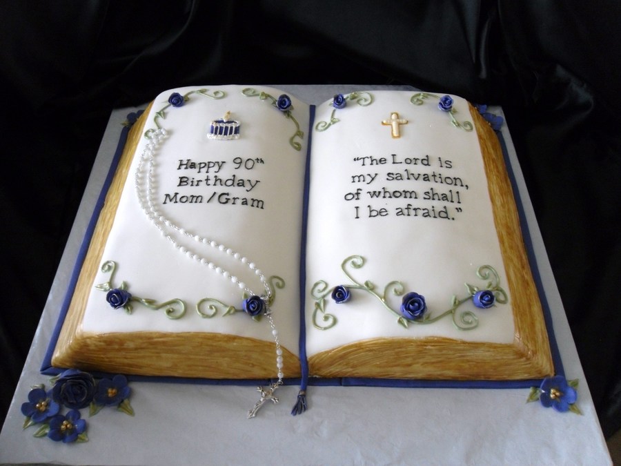Open Bible - CakeCentral.com