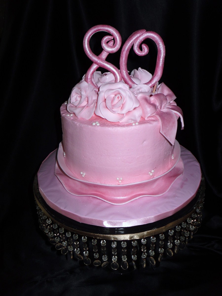 Pink 80 - CakeCentral.com