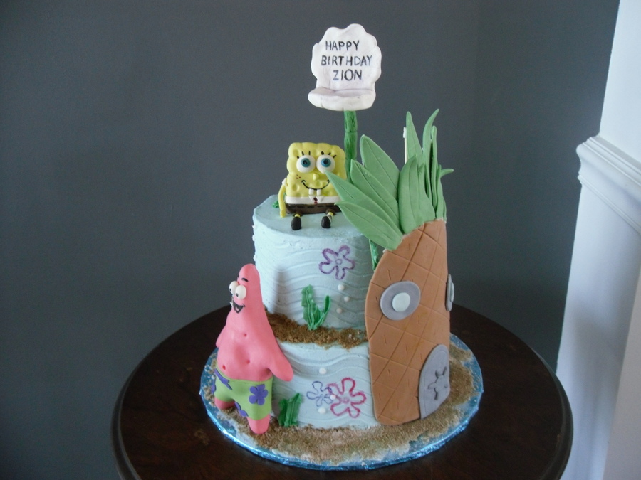 Sponge Bob And Patrick - CakeCentral.com