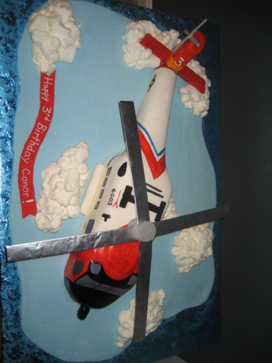 Coast Guard Jayhawk Helicopter - CakeCentral.com
