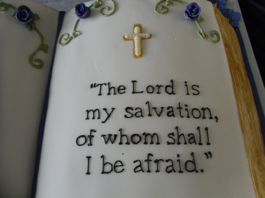 Open Bible - CakeCentral.com