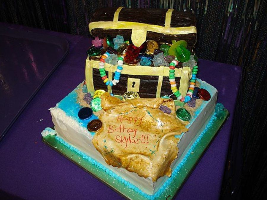 Treasure Chest Cake - CakeCentral.com