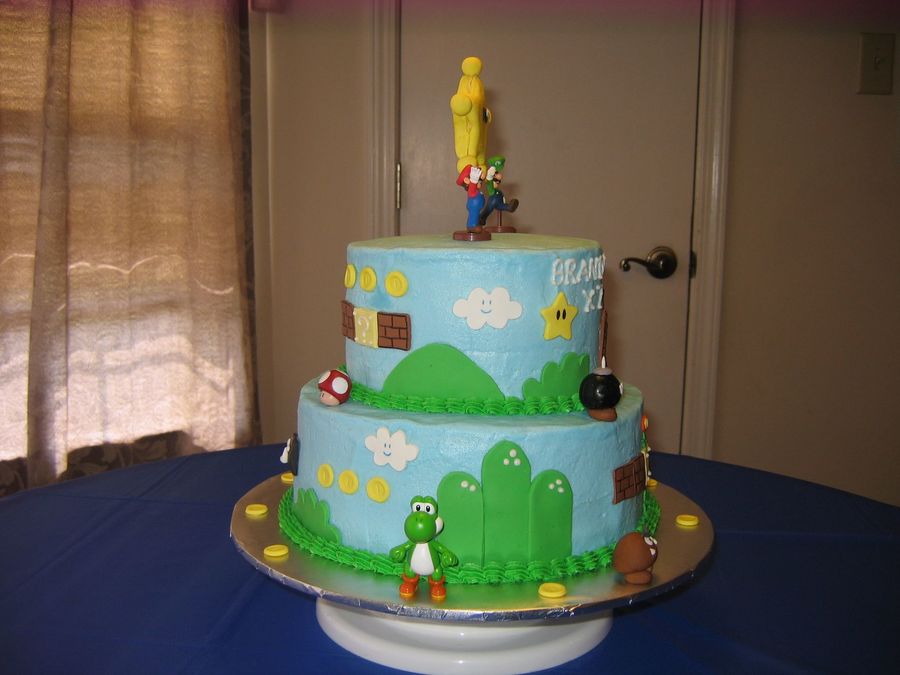 Super Mario Cake - CakeCentral.com