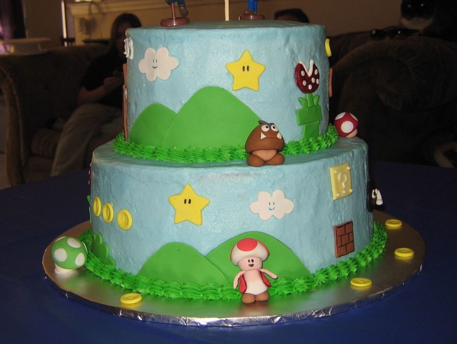 Super Mario Cake - CakeCentral.com