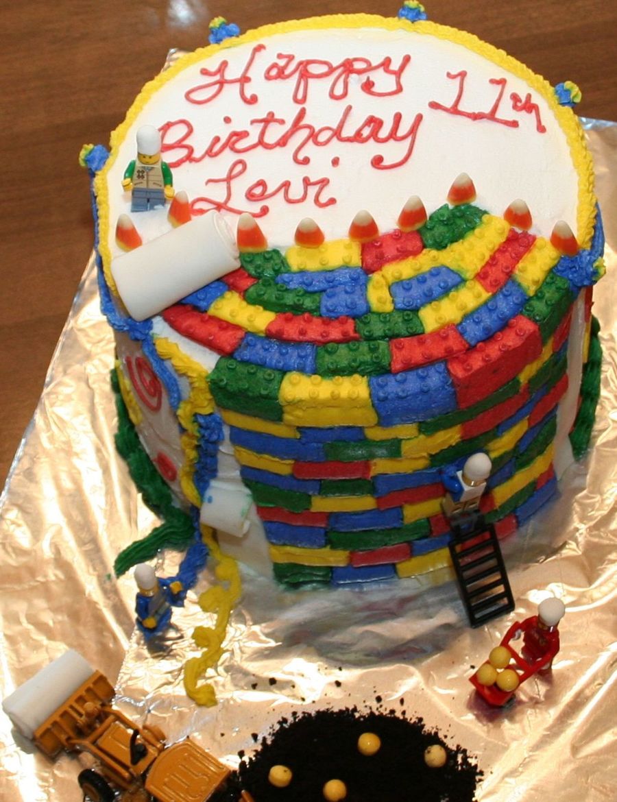 Lego Birthday Cake - CakeCentral.com