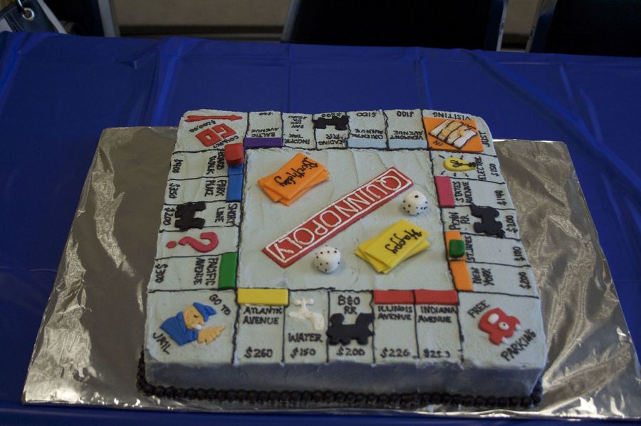 Monopoly Cake - CakeCentral.com