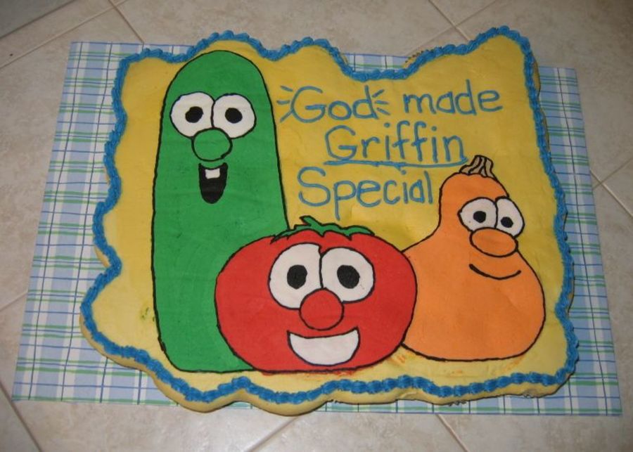 Veggie Tales Bct - CakeCentral.com