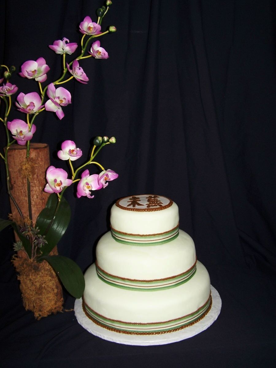 Asian Themed Baby Shower Cake - CakeCentral.com